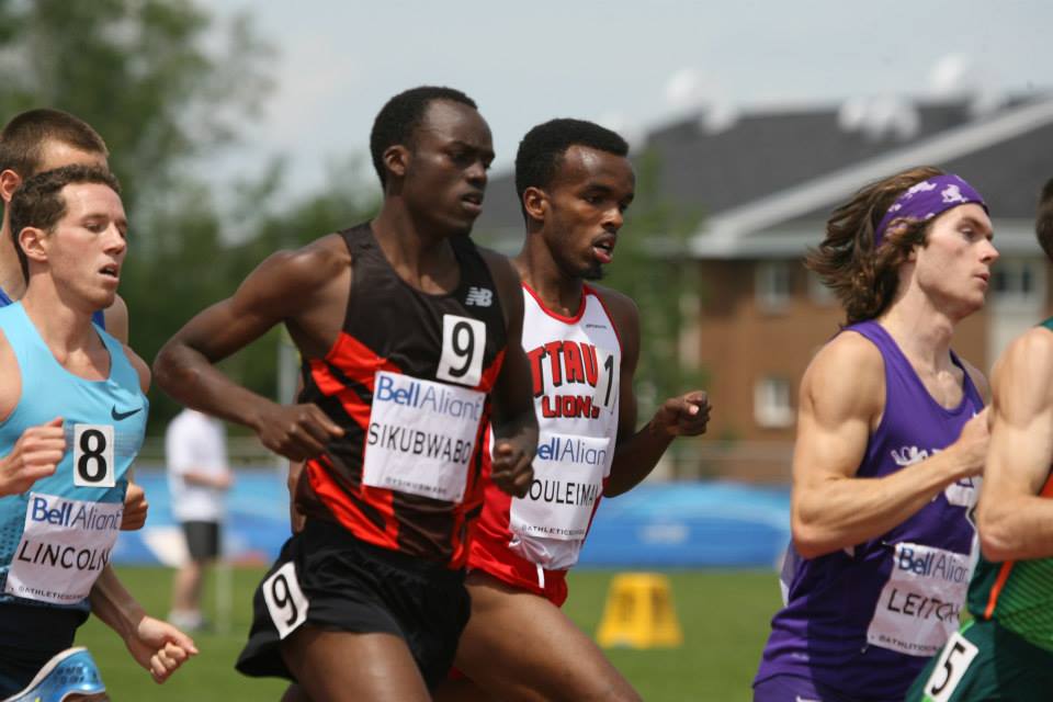 Souleiman breaks 1000m record - Ottawa Lions Track and Field Club