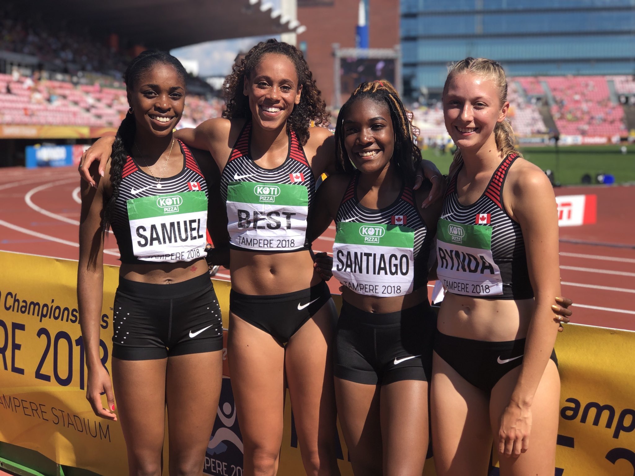 Samuel sets Canadian record - Ottawa Lions Track and Field Club