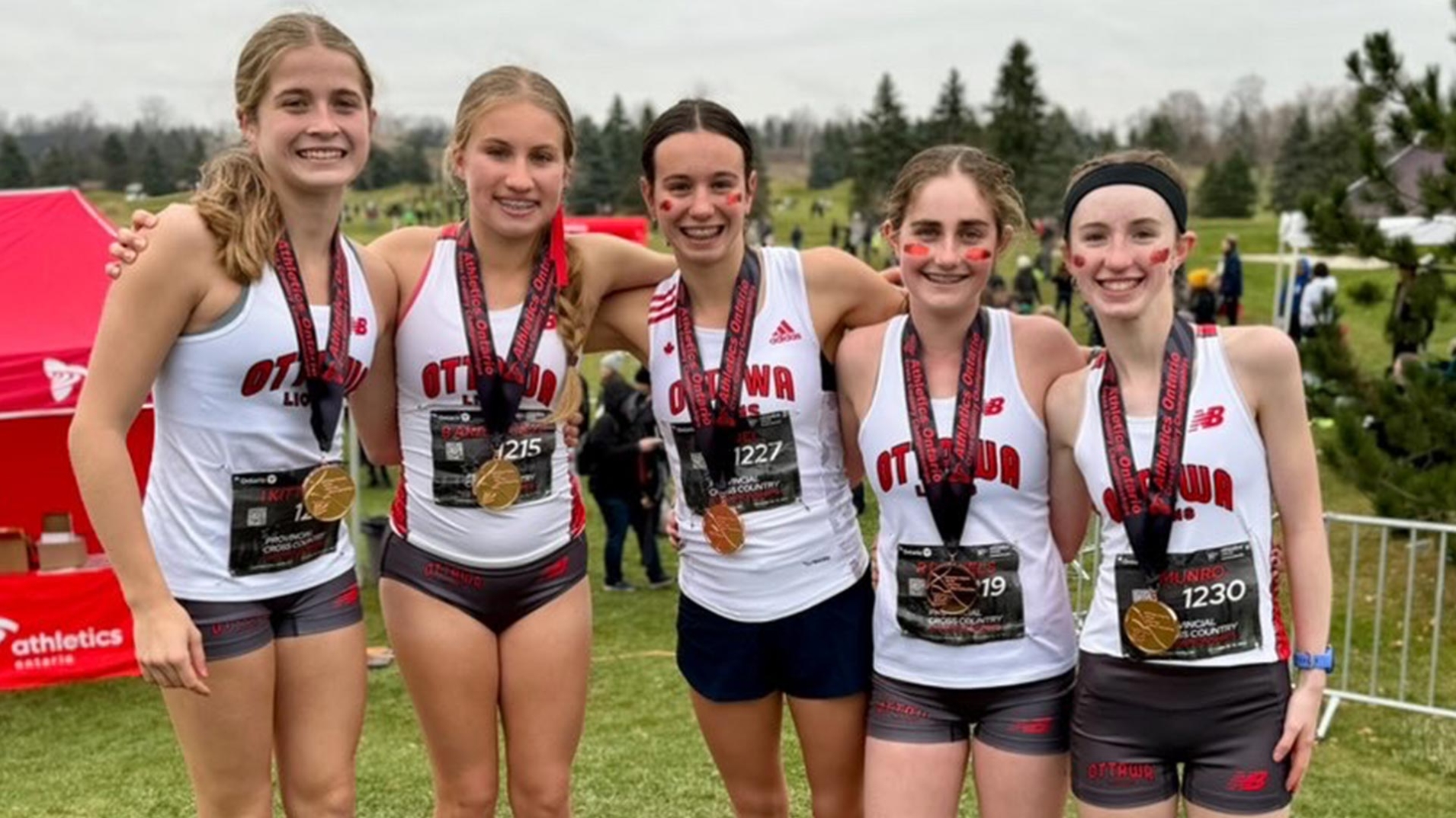 Lions Celebrate U16 Girls Team Bronze at Provincial Cross Country ...